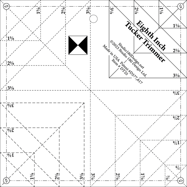 Eighth Inch Tucker Trimmer - Deb Tucker's Studio 180 Design