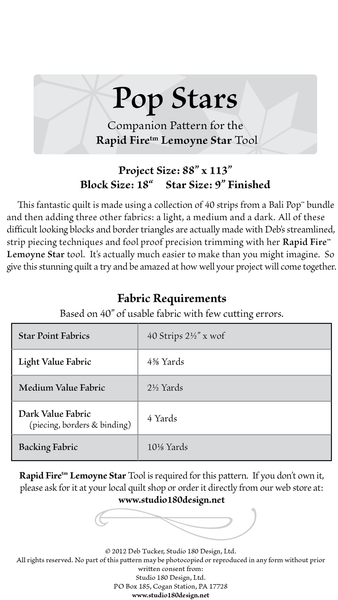 Pop Stars - Deb Tucker's Studio 180 Design