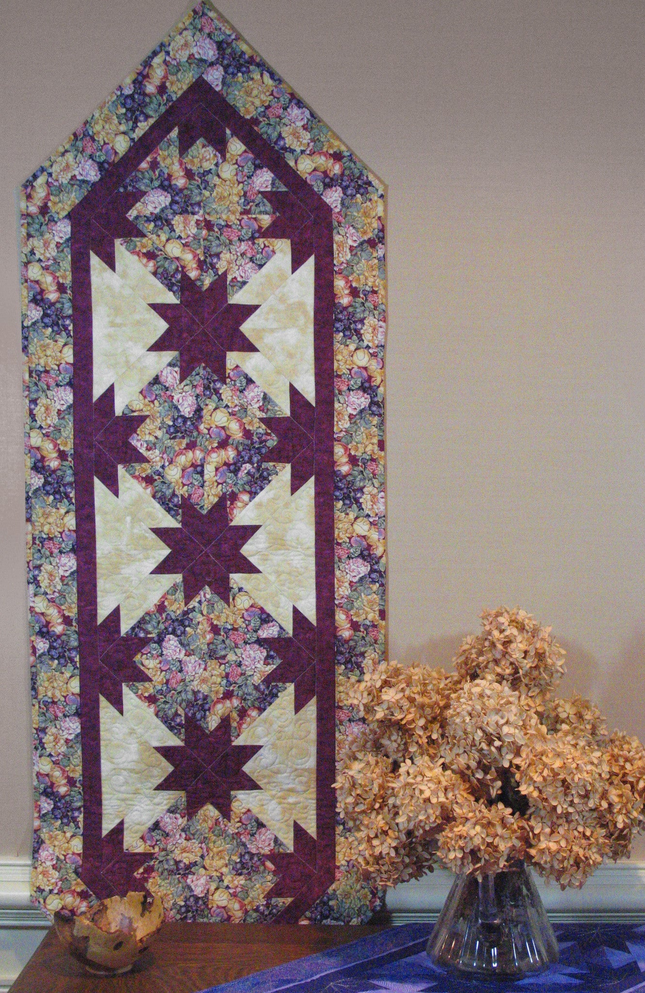 Hunter Star Table Runner Pattern Friendship Star Table Runner – Step