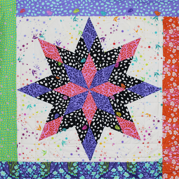 Diamond Four Patch Wedge Technique Sheet - Deb Tucker's Studio 180 Design