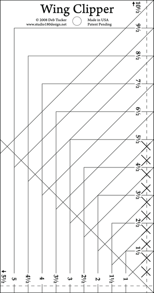 Wing Clipper I - Deb Tucker's Studio 180 Design