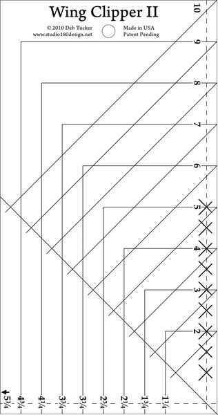 Wing Clipper II - Deb Tucker's Studio 180 Design